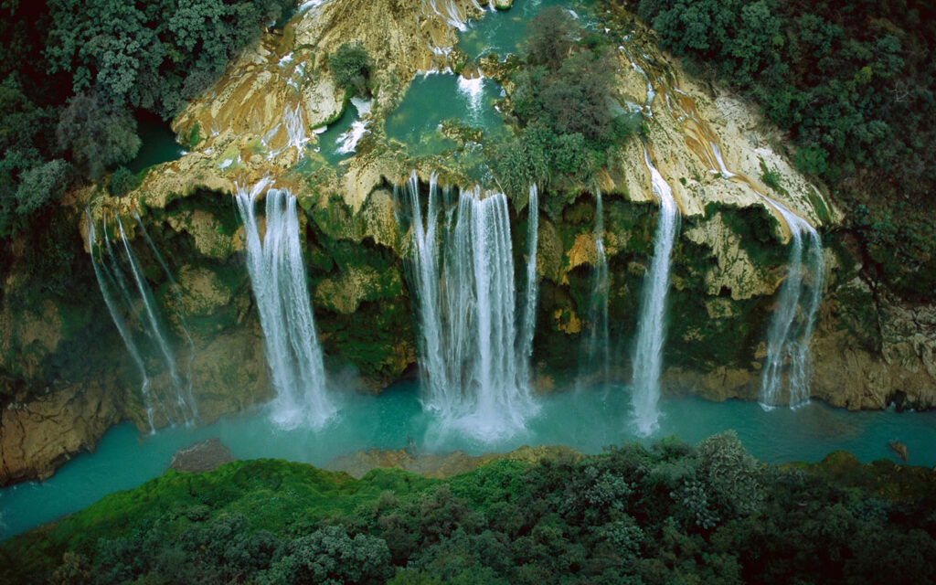 Waterfall Mexico – 💎 ReCreating Shambala – New Earth Foundation 🌎